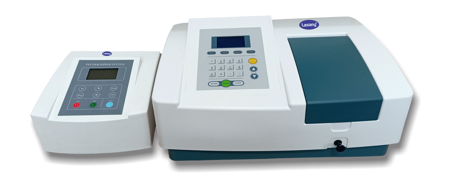 Single Beam Spectrophotometer With Scanning Software & Peltier ( Model ...