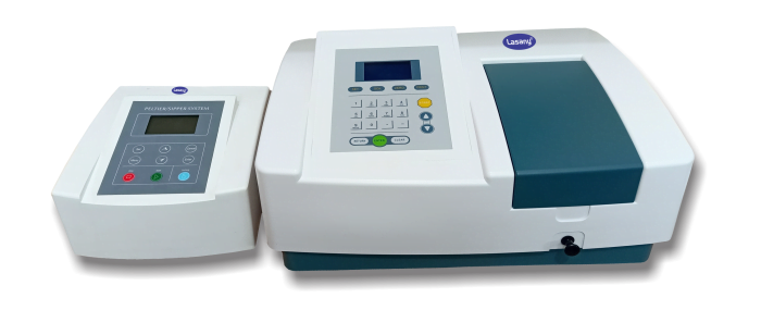 Double Beam Microprocessor UV-VIS Spectrophotometer Regular Model With ...